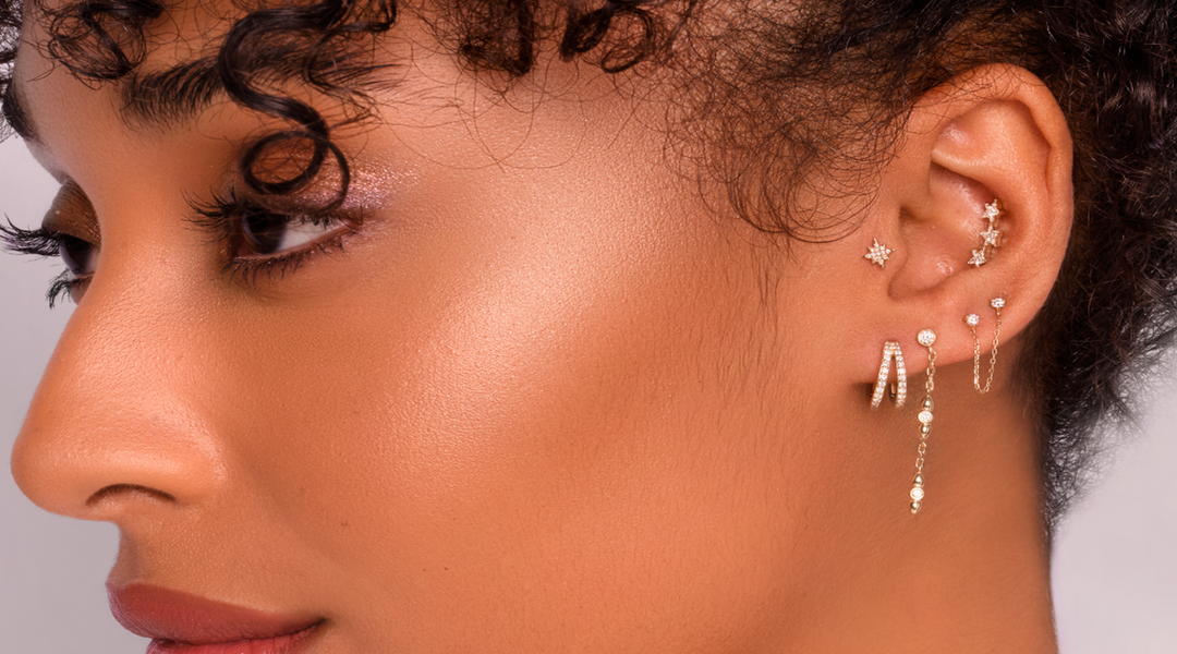 How to Stack Earrings for Multiple Piercings – Lark and Berry