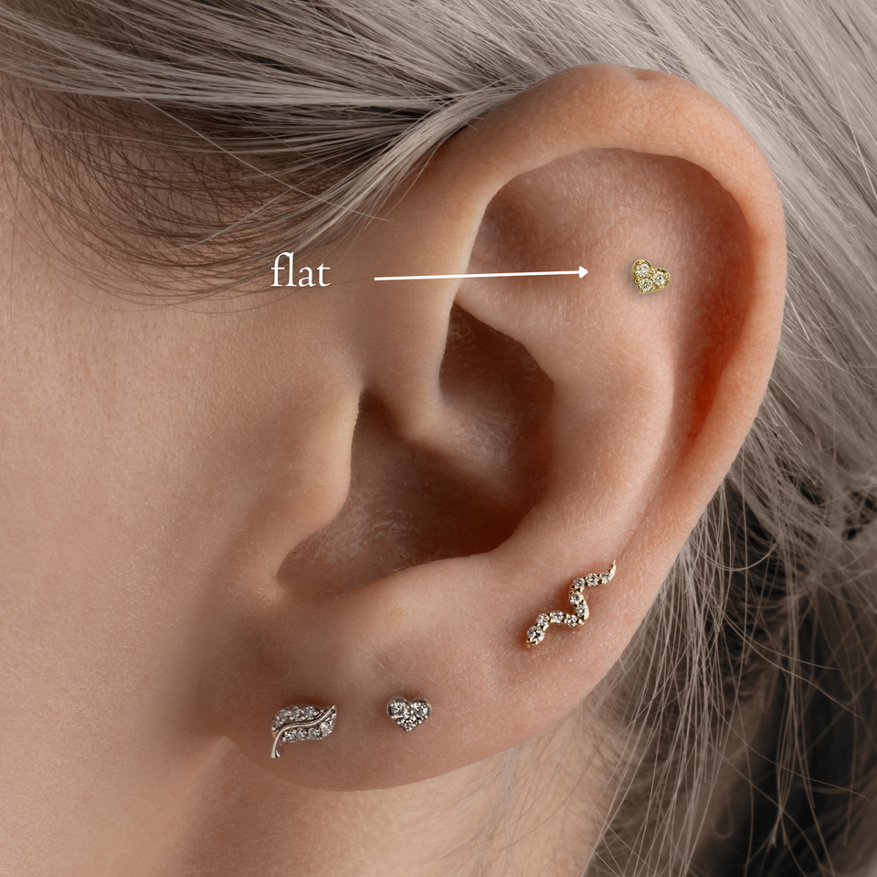 Flat Piercing Guide: Jewellery, Healing & Styling Tips | Lark & Berry ...