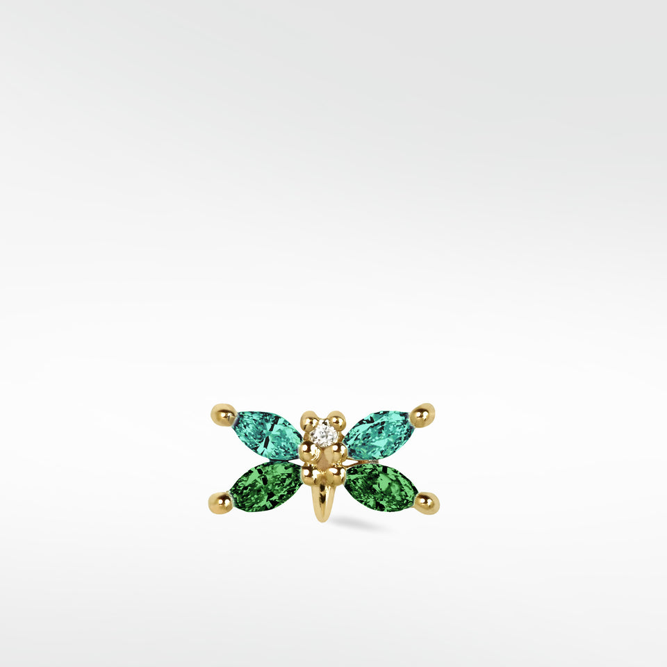 The Royal Edit Fine Ear Piercings with Ethical Lab Diamonds and Stones ...